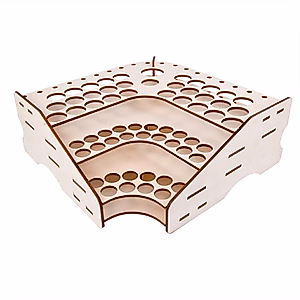 DTOWER Paint Organizer Storage Rack Model Tool Rack Dropper Bottle Drawer Organizer