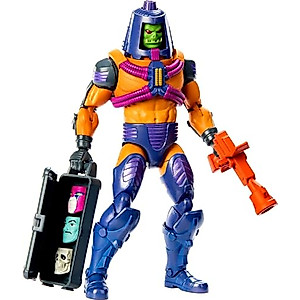Masters of the Universe Masterverse Action Figure, Man-E-Faces Toy Collectible with Articulation & Accessories, 7 inch