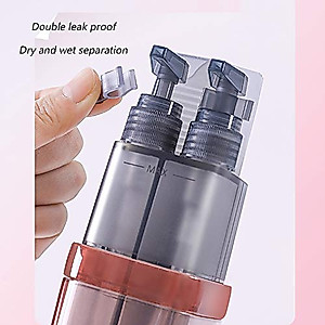 Household items Travel wash Cup, Toothbrush Storage Box, Portable toothbrushing Cup, Multi-Function Travel kit, Blue, Purple, Orange, Gray