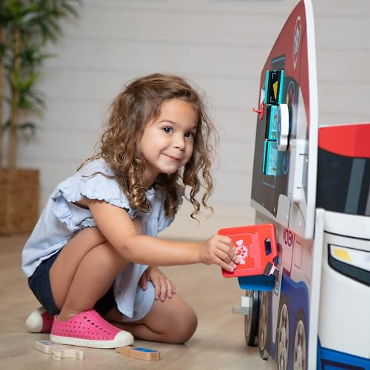 Melissa & Doug PAW Patrol Wooden PAW Patroller Activity Center Multi-Sided Play Space - FSC Certified