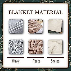 Custom Blanket, Personalized Letter Blanket With Customized Text For Christmas Valentines Day Mothers Day, Customized Gift Blanket With Letter, Personalized Blanket With Letter Gift For Christmas