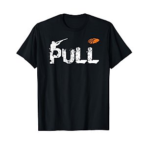 Clay Skeet pigeon shooting Pull clay Bird hunter sports T-Shirt