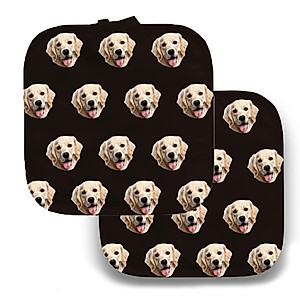 Customized Pot Holders are Heat-Resistant and Washable Decorative Kitchen Gifts, Suitable for Cooking and Baking, Patterns Can Be Customized