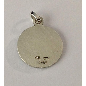 I G J 925 Sterling Silver Saint Joseph Medal - Patron Saint of Workers and Good Death and of the Universal Church