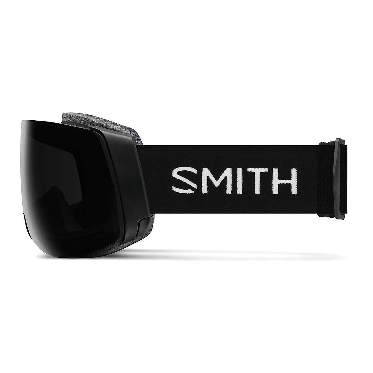 SMITH 4D MAG Goggles with ChromaPop Lens – Performance Snowsports Goggles with Easy Lens Change Technology for Skiing & Snowboarding – for Men & Women – Black + Sun Black Lens