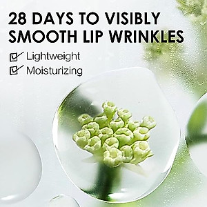 CARSLAN Hydrating Lip Gloss Serum, Moisturizing, Plunping, Shiny Lip Glow, Tinted Lip Care with Vitamin E, Crithmum Maritimum Essential oil, G103