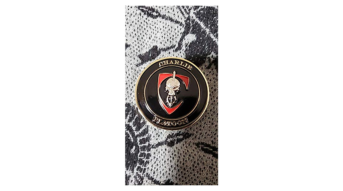 Rare Seal Team Challenge Coin - SDVT-1 Charlie Platoon