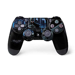 Skinit Decal Gaming Skin for PS4 Controller - Officially Licensed Warner Bros The Dark Knight Design