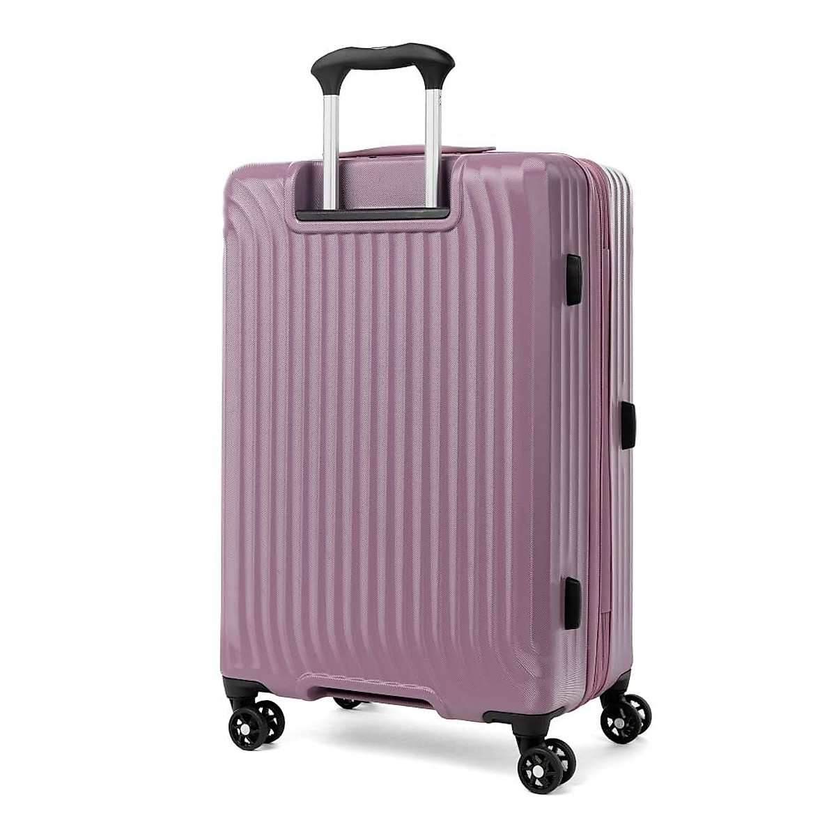Travelpro Maxlite Air Hardside Expandable Carry on Luggage, 8 Spinner Wheels, Lightweight Hard Shell Polycarbonate Suitcase, Orchid Pink Purple, Checked Medium 25-Inch