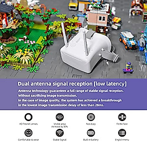 Sniclo‘Toys RC Car Q25 Remote Control Car with HD FPV Camera and FPV Goggles, 1/100 Scale Mini FPV RC Car, High Performance RC Cars for Adults 2.4 GHz RC Drift Car for Adult Boys Kids (Yellow)