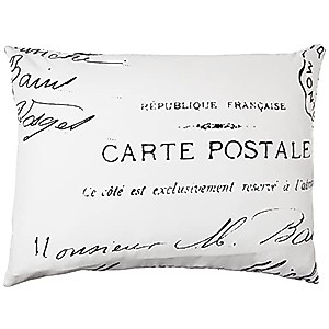 Casa J'Adore 5-Piece Comforter Set, Full,Black and White