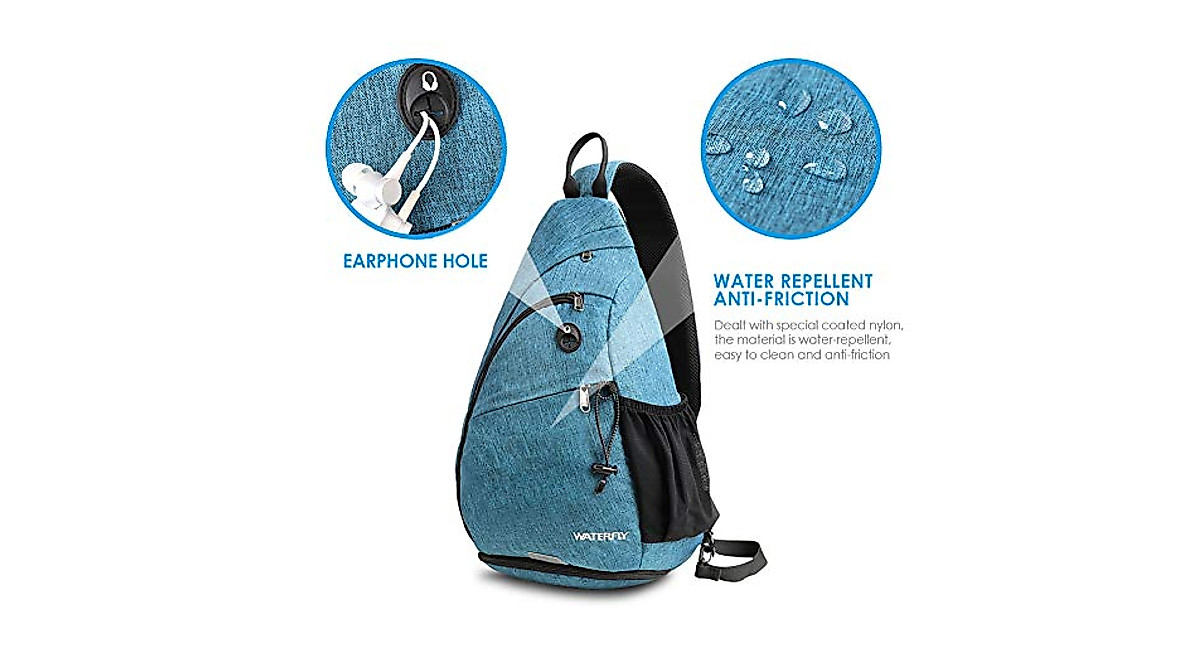 Shop WATERFLY Sling Bag Crossbody Backpack | Travel & Hiking
