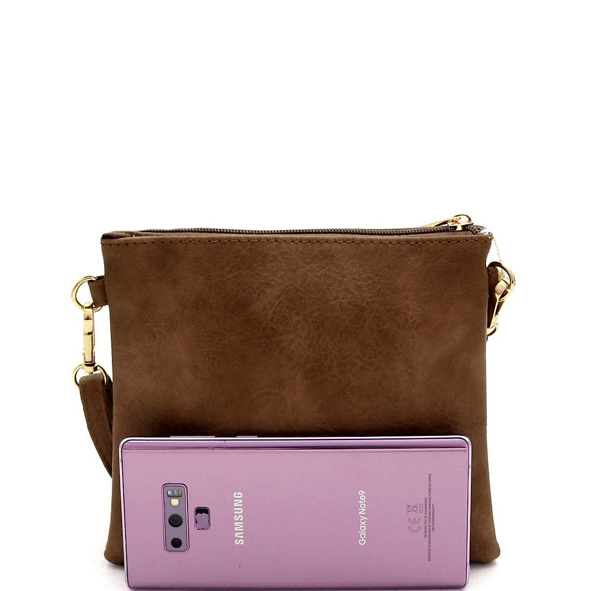 Multi Pocket Versatile Cross Body Black