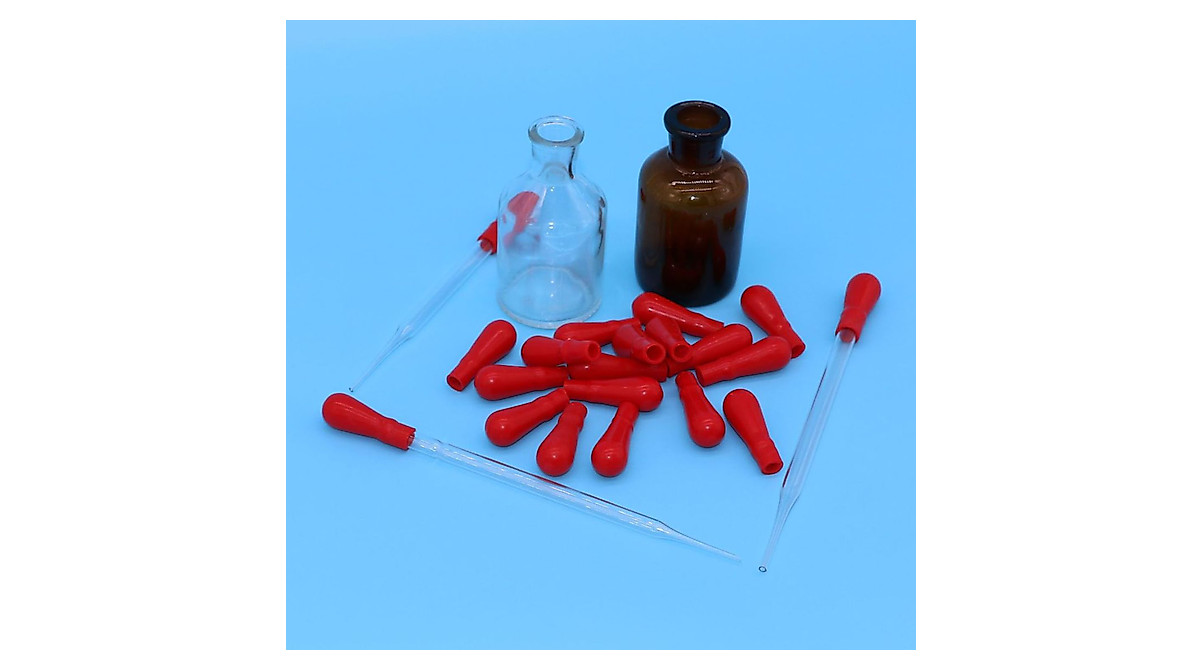 Dzrige Dropper & Pipette Bulbs - Lab & Science (10-Pack)