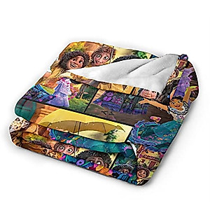 2pcs Cartoon Throw Blanket/Pillowcase Lightweight Plush Cozy Soft Air Conditioner Blankets 50"x40"
