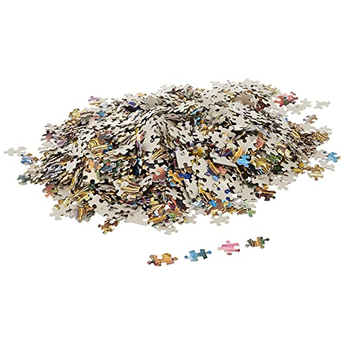 Ceaco - Thomas Kinkade - Disney Dreams Collection - Mickey's 90th Birthday Collage - 1500 Piece Jigsaw Puzzle,Golden Color, 3401-29, 32 x 24