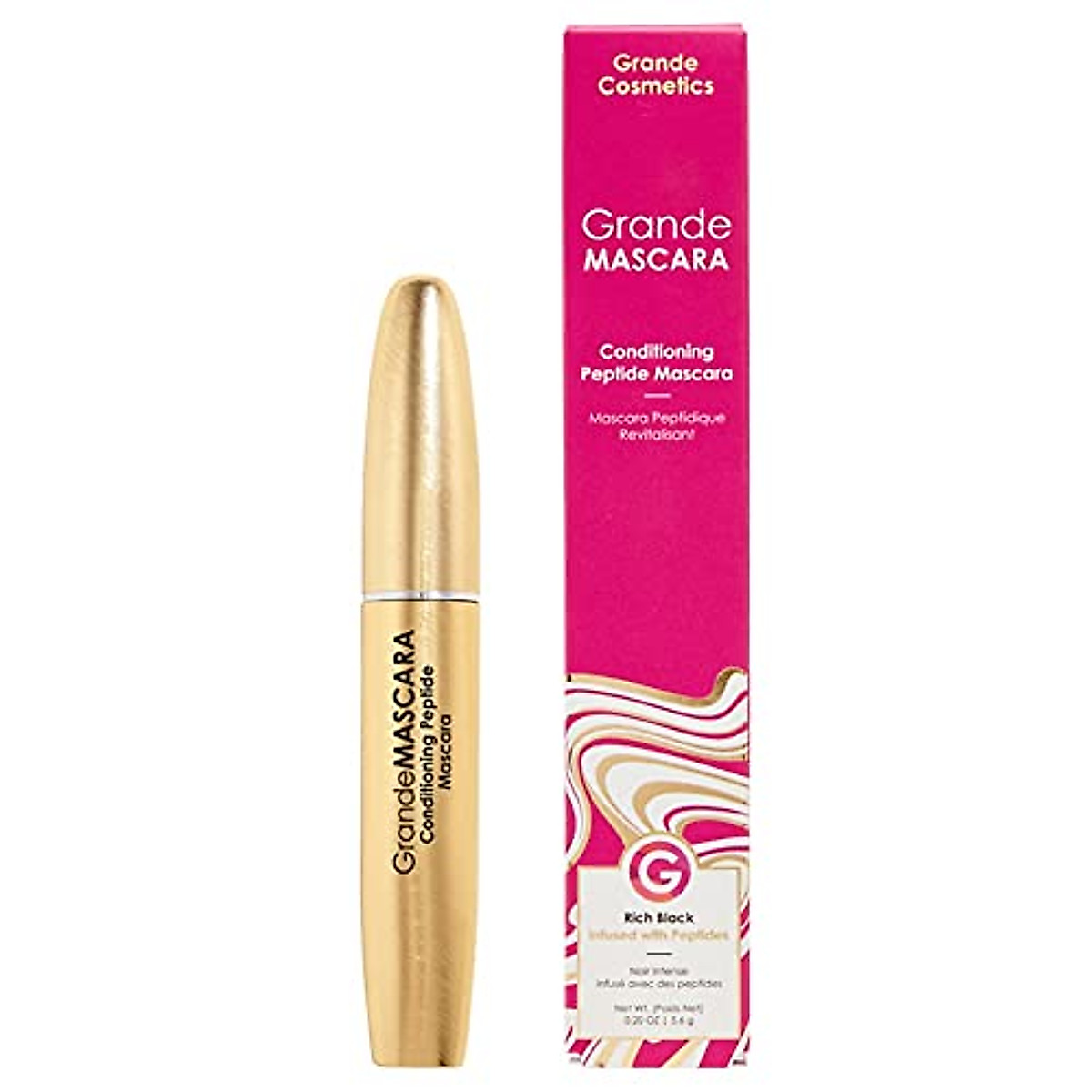 Grande Cosmetics GrandeMASCARA Conditioning, Black, 0.20 Ounce (Pack of 1)