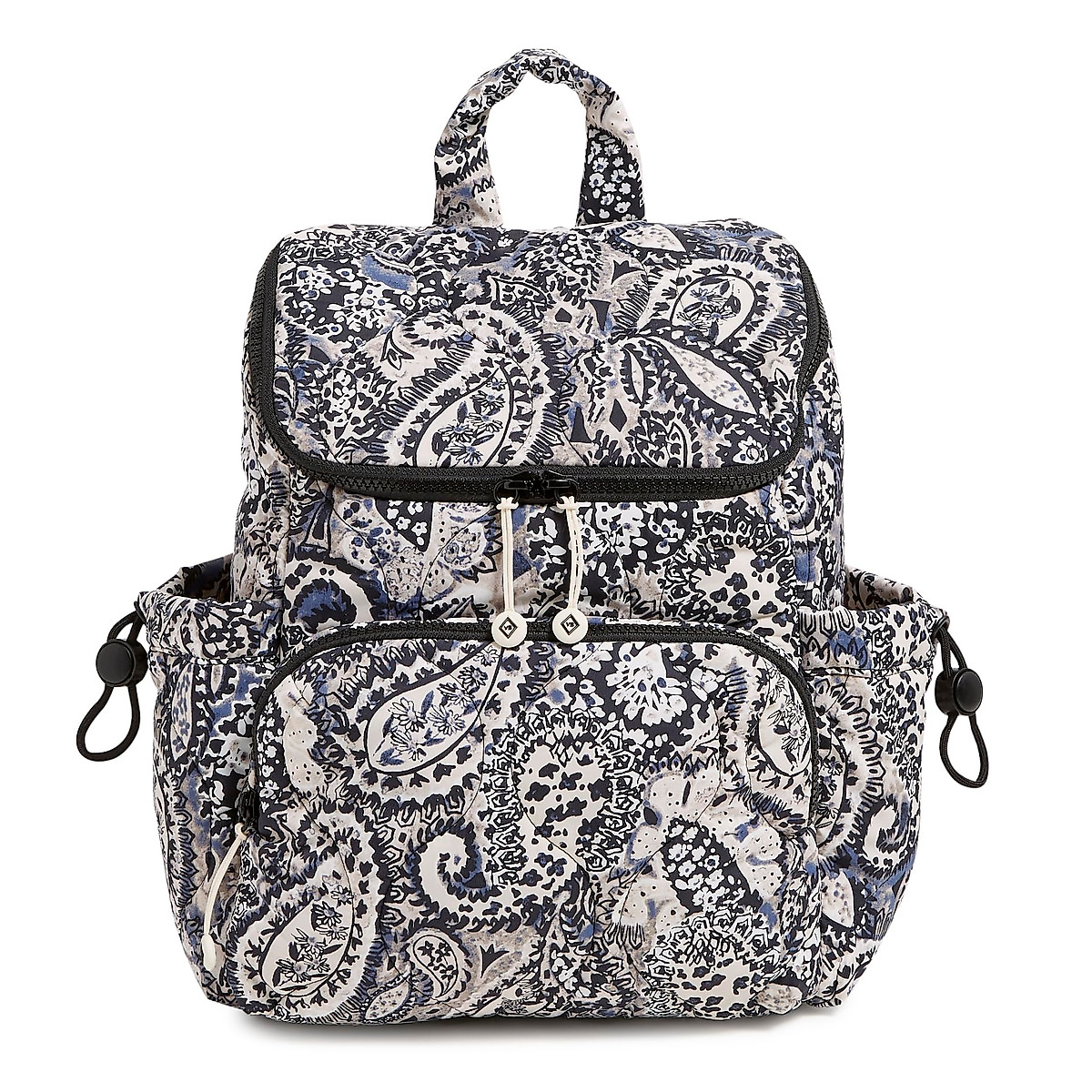 Vera Bradley Women's Featherweight Backpack Bookbag, Stratford Paisley, One Size