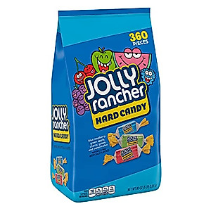JOLLY RANCHER Assorted Fruit Flavored Hard, Easter, Candy Bulk Bag, 80 oz (360 Pieces)