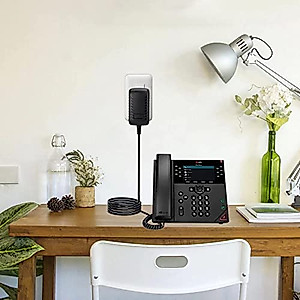 48v Power Adapter is Compatible with POE Power, H3C Wireless, and WiFi routers It is Also Suitable for The Polycom vvvx Series 101, 201, 300, 301, 310, 311, 400, 401, 410, 411, 500, 501, 511, 600.