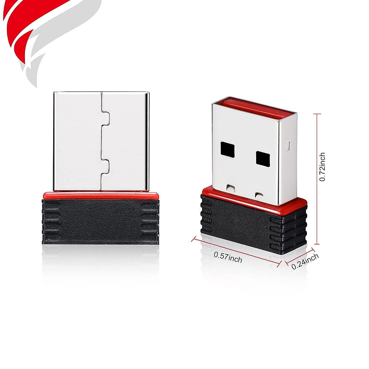 FITCENT ANT Dongle for Zwift Garmin Cycling and Fitness Device, ANT+ USB Dongle Stick Receiver for Wahoo, Suunto, TacX, Bkool, CycleOps, TrainerRoad