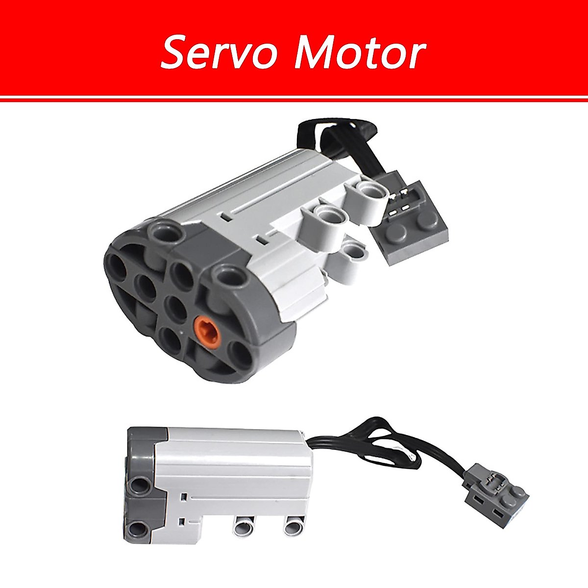 Motor and Remote Control Set for Lego Technic Chiron 42083 Race Car, Compatible with Lego 42083 (Model Not Included)