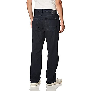 Nautica mens Nautica Men's Relaxed Fit Pant Jeans, Marine Rinse, 40W x 30L US