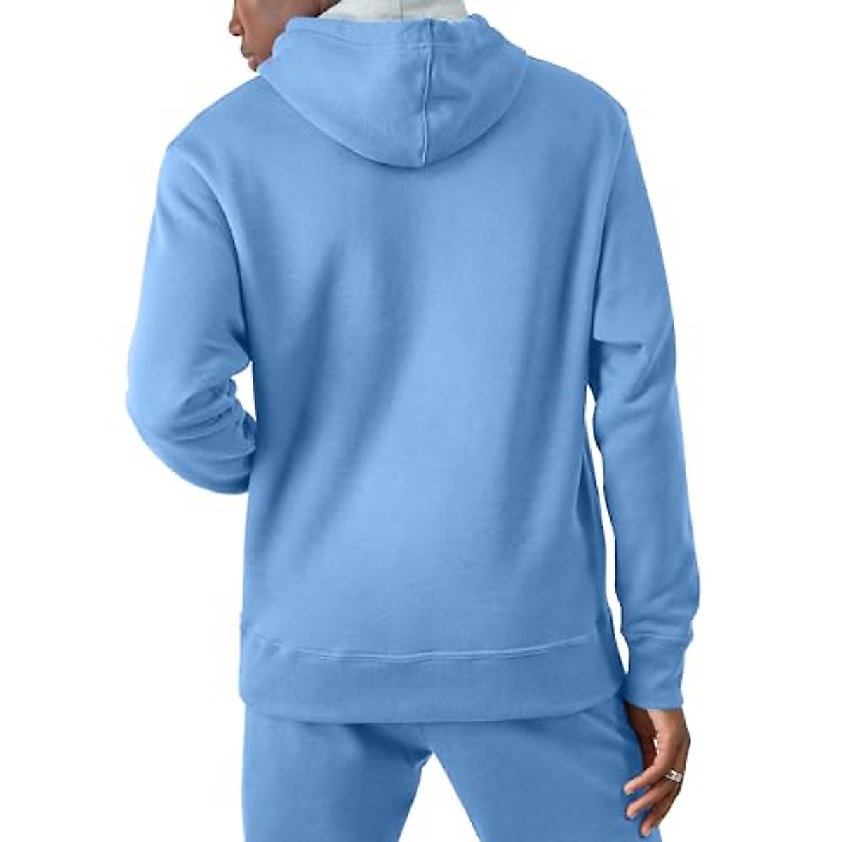 Champion Men's Hoodie, Powerblend, Fleece Striped Sweatshirt for Men (Reg. or Big & Tall)