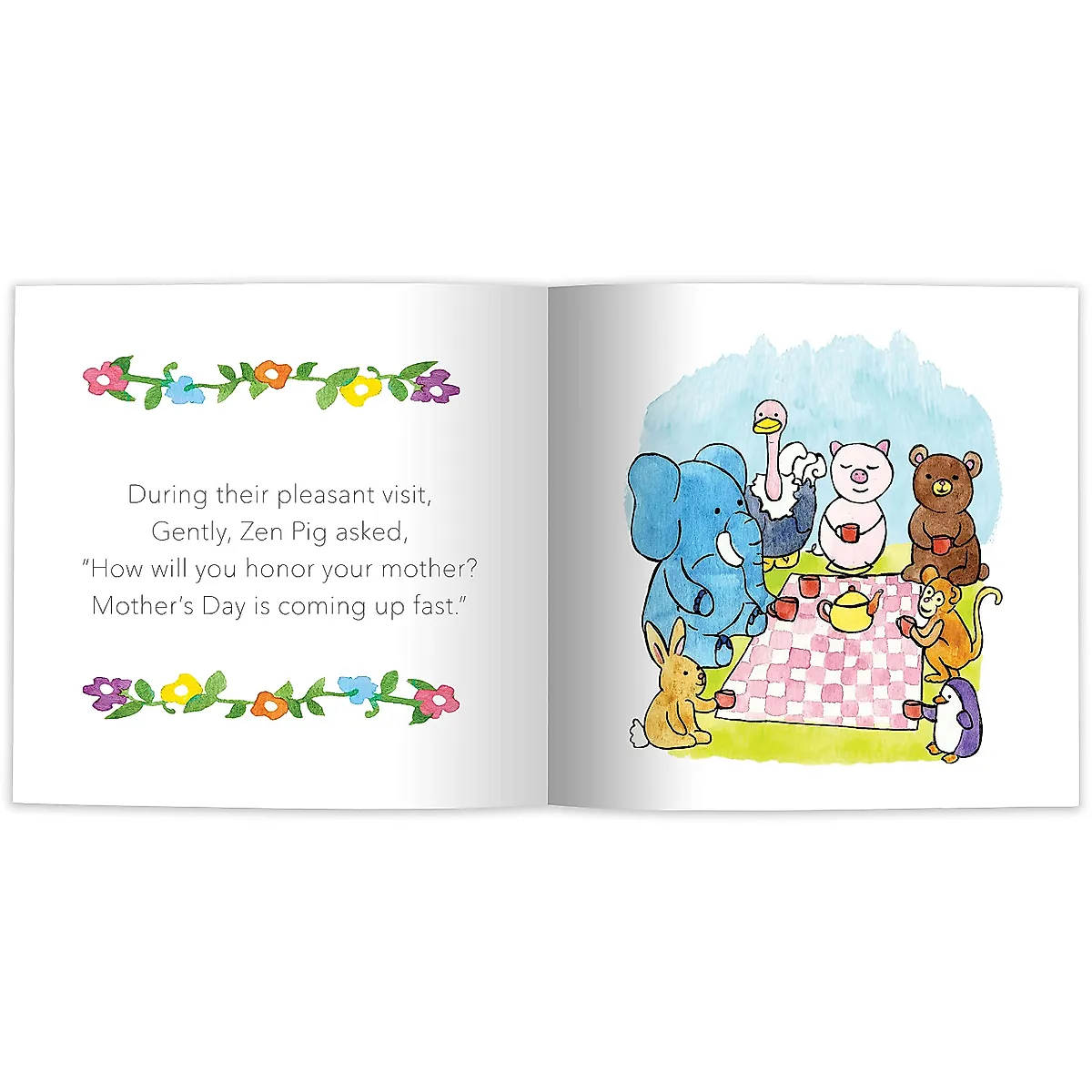 Zen Pig: A Mindful Mother's Day - A Children's Book from Mark Brown's Zen Pig Series about Love & Appreciation for Mothers - The Perfect Gift for Moms & Grandmas for Mother's Day