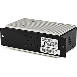 StarTech.com 7-Port USB 2.0 Hub - Metal Industrial USB-A Hub with ESD & 350W Surge Protection - Extended Operating Temp -40 to 185°F - Din Rail/Wall/Desk Mountable - USB Expander Hub, TAA