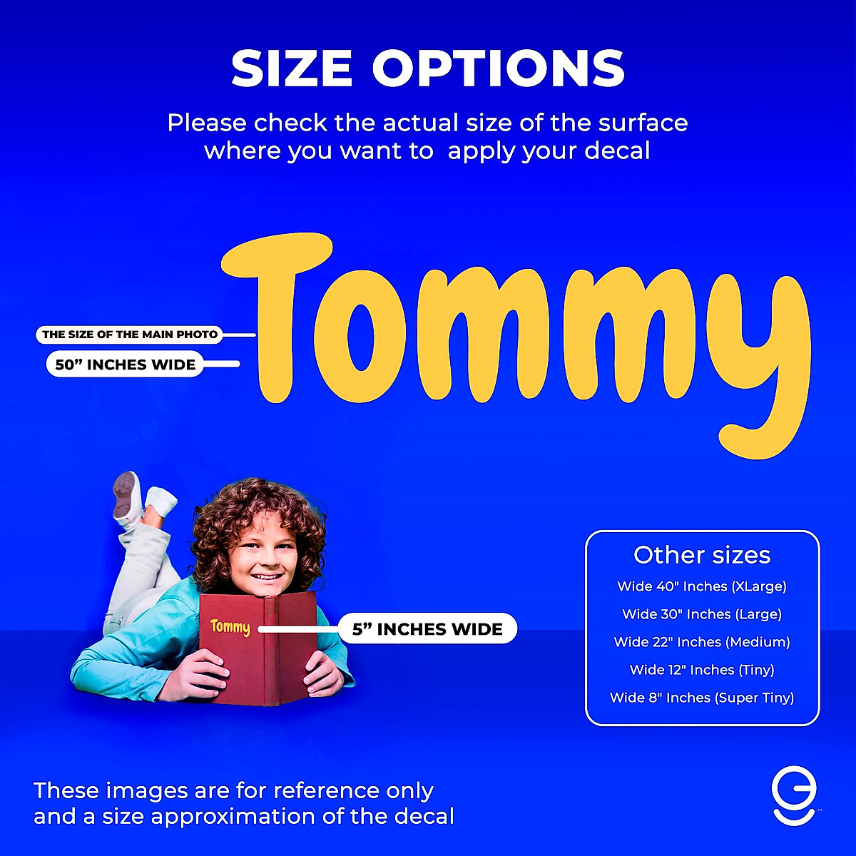 crypto Multiple Font Custom Name Nursery Wall Decal - Mural Wall Decal Sticker for Home Children's Bedroom, Car and Laptop (OP004)