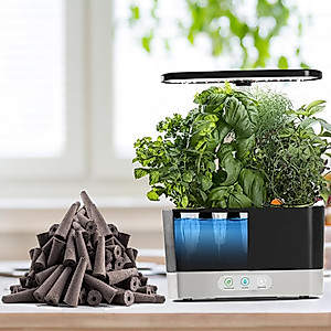 100pcs Grow Sponges, Replacement Indoor Hydroponic Sponges Seed Pods Compatible with Aerogarden, Plant Seed Starters Sponges for Hydroponic Growing System