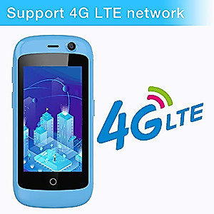 Unihertz Jelly Pro, The Smallest 4G Smartphone in The World, Android 8.1 Oreo Unlocked Smart Phone with 2GB RAM and 16GB ROM, Space Black