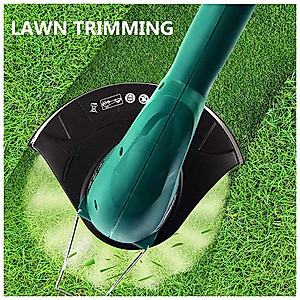 LHMYHHH Light Electric Thread Cutter/Cordless Grass Cutter Cutting Width 25 cm with 3-fold Spool and 10 m Power Cord Lawn and Garden 250W