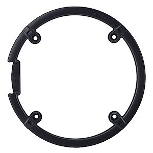 Estink Bike Chain Wheel Guard, Black Plastic Chainring Sprockets Cranksets Guard Protector Mountain Bike Chain Wheel Crankset Support Cover Accessories for 44T Chain