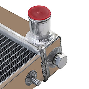 OzCoolingParts 3 Row Core All Aluminum Radiator Compatible for 1994-1998 L a n d R o v e r De fender Dis covery 300TDI 90/110 BTP2275