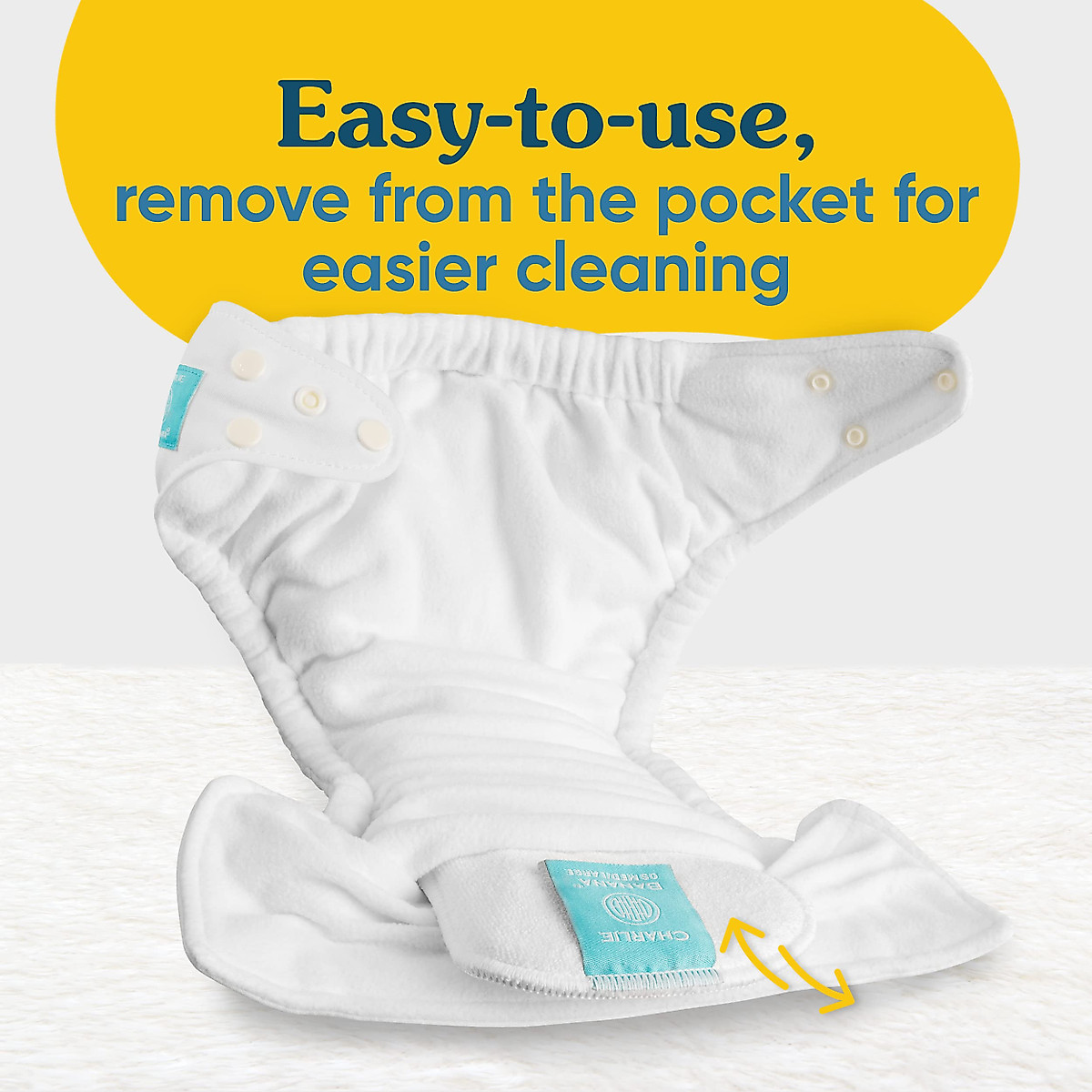 Charlie Banana 3 Deluxe Inserts One Size Small