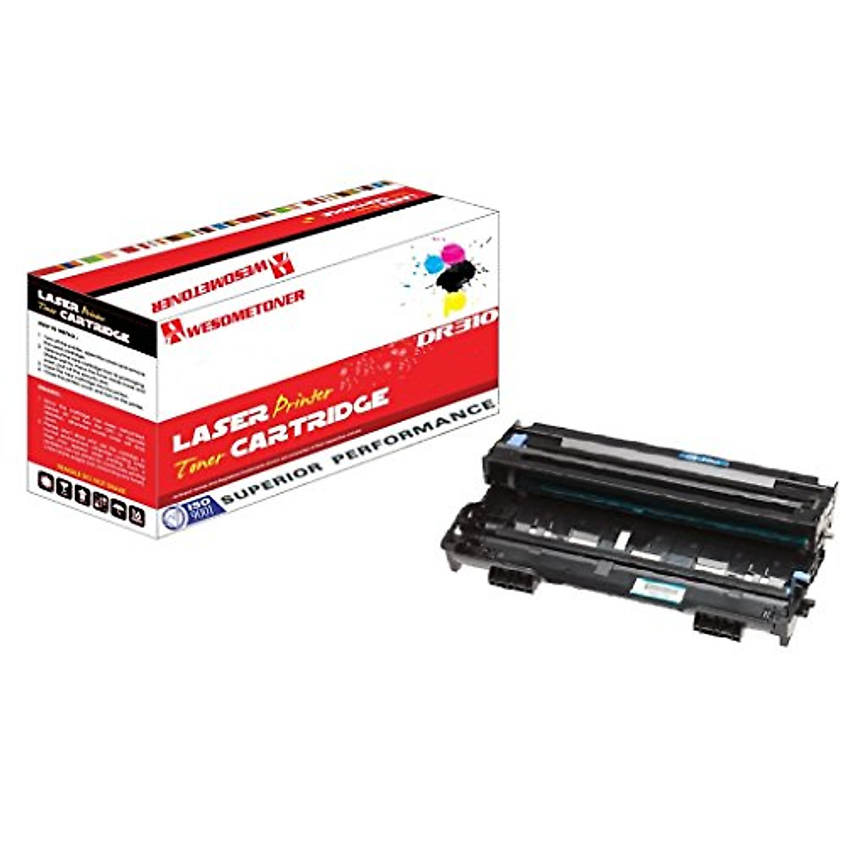 compatible with Brother DR400 Remanufactured Drum Unit for HL1240, HL1250, HL1270, HL1440, HL1470, DCP-1200, FAX-4750 Series