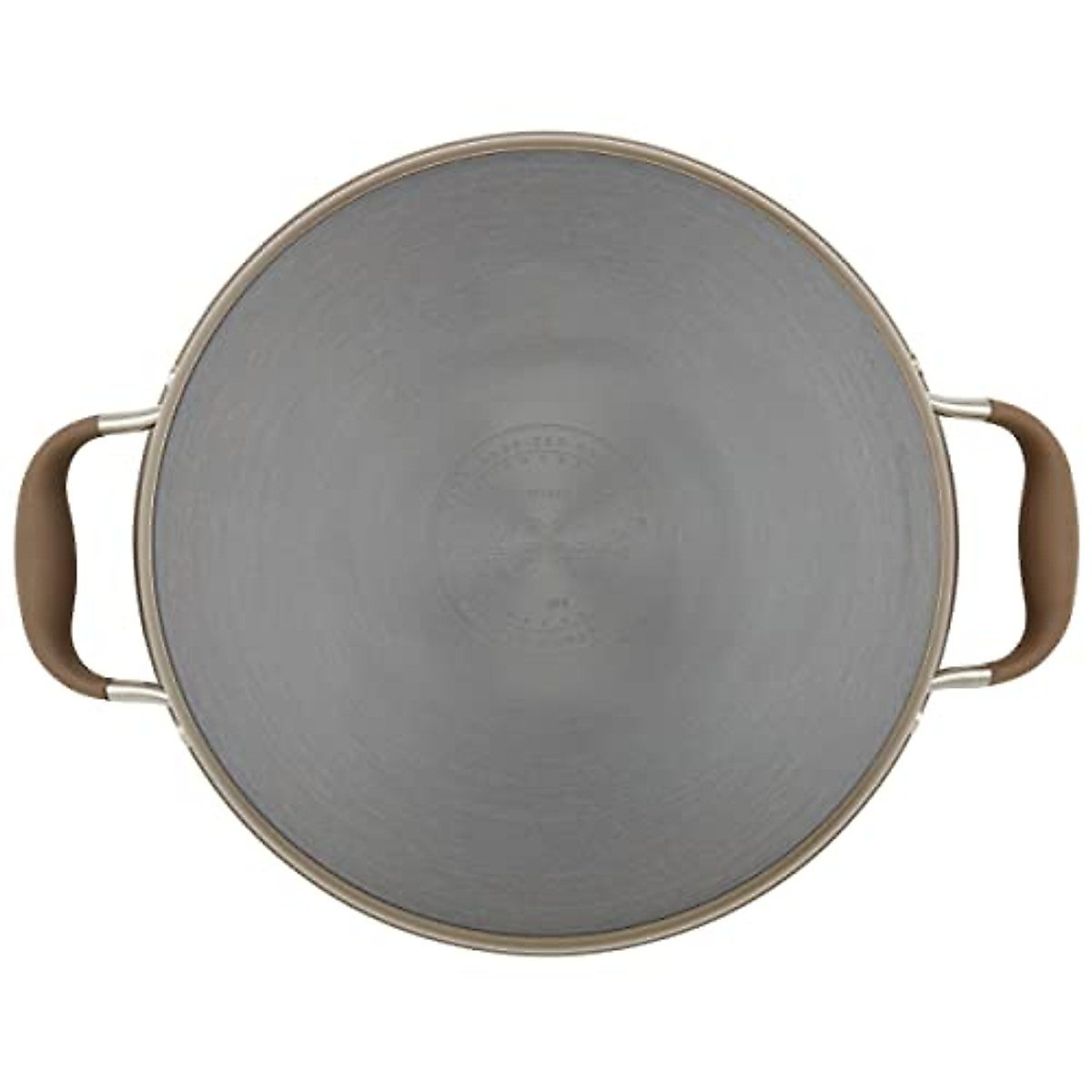 Anolon 83868 Advanced Hard Anodized Nonstick Stockpot / Dutch Oven with Frying / Skillet Pan - 5 Quart and 11 Inch, Bronze Brown