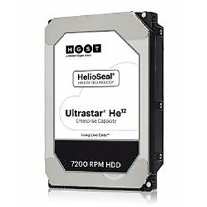 Hgst 198937 Hard Drive 0f29532 3.5 Inch 12tb Es 72000rpm 256mb Sas 12gb/s 512e Se Ultrastar He12 Bare
