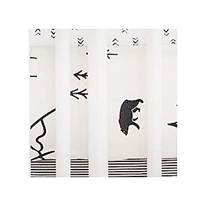 My Baby Sam 3 Piece Crib Bedding Set, Little Black Bear