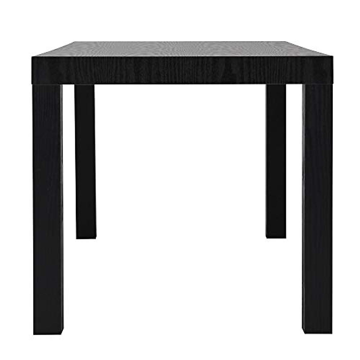 Ameriwood Home Parsons Modern Coffee Table, Black