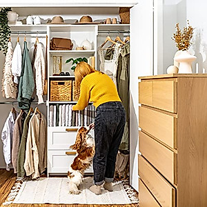 RosieRogers&Co - Drawer Organizer - Closet Organization - Clothing Divider - Reusable - Home and Travel Ready - Grab and Go - Pre-Folded - Kid-Friendly - Storage Protection - 10 Pack (RRPFO-C)