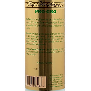 Chris Christensen ProLine Pro-GRO Premium Conditioner, Groom Like a Professional, Deeply Moisturizes, Made in USA, 16 oz
