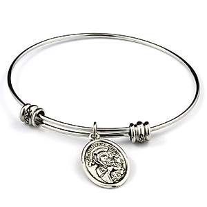St Gerard Bracelet - Fertility Bracelet Gifts for Women or A Saint Gerard Medal Patron Saint of Fertility Great to Accompany Fertility Tea and Fertility Supplements for Women San Gerardo