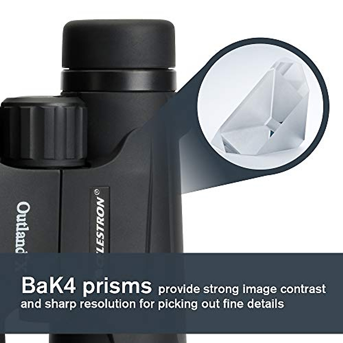 Celestron – Outland X 8x42 Binoculars – Waterproof & Fogproof – Binoculars for Adults – Multi-Coated Optics and BaK-4 Prisms – Protective Rubber Armoring