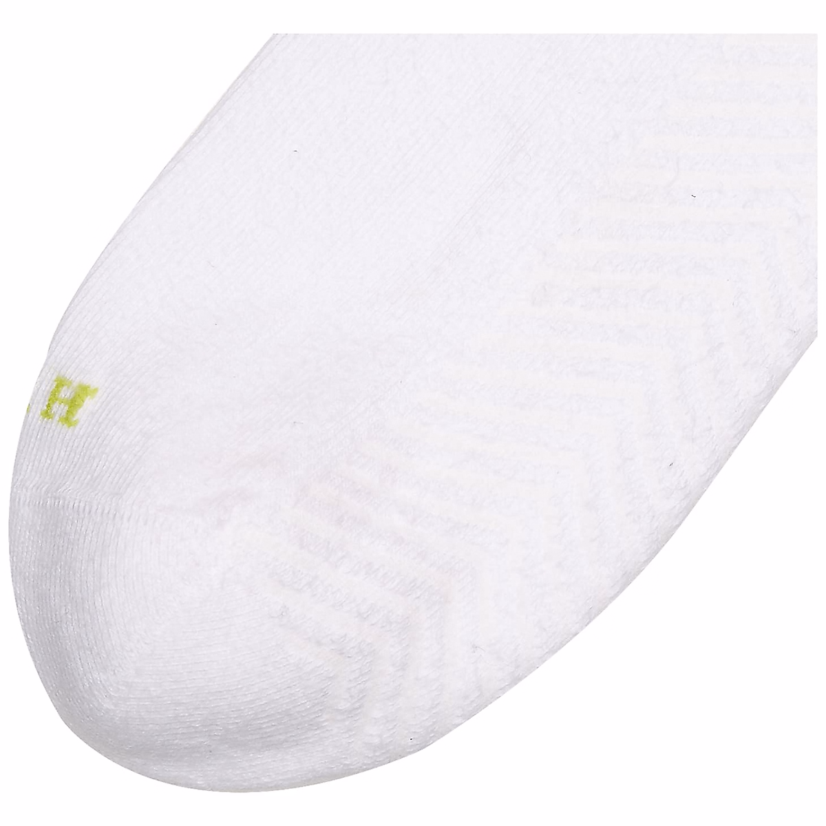 HUE womens Massaging 6-pack fashion liner socks, White, One Size US