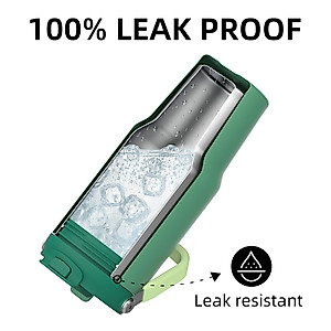 Greylock 30 oz Tumbler with Handle, Vacuum Insulated Tumblers with Flip Straw and Top Handle, Reusable Tumbler with Lid and Straw for Home, Office or Car, Leak-Proof Travel Mug, Keep Cold for 24 Hrs