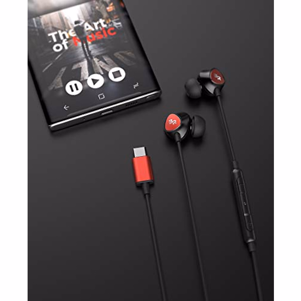 Bolle & Raven Thore USB Type C Earbuds | in Ear Wired Headphones with ...