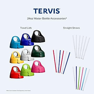 Tervis College of Charleston Cougars Made in USA Double Walled Insulated Tumbler, 24oz Water Bottle, Emblem